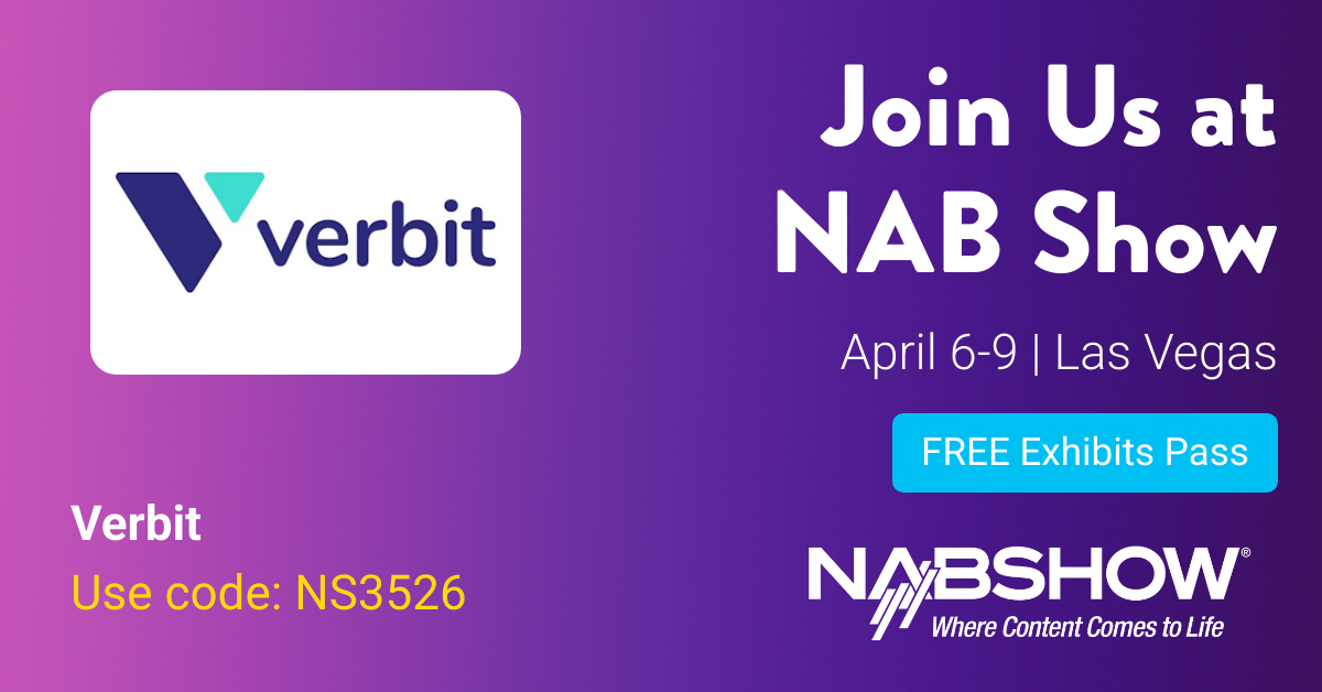 Meet us at NAB